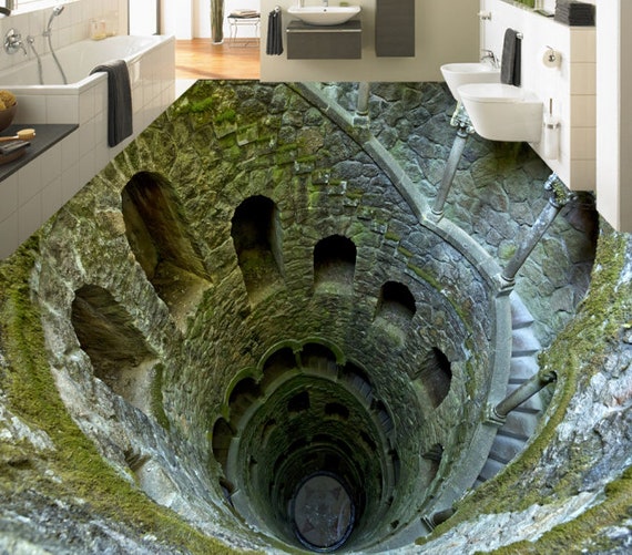 3D Deep Hole JJ4670FF Floor Wallpaper Murals Self-adhesive - Etsy