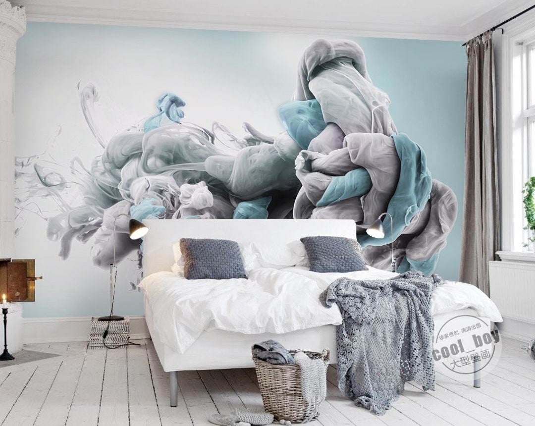 3D Entanglement of Cloth ZZ512 Self-adhesive Wallpaper Mural Peel and ...