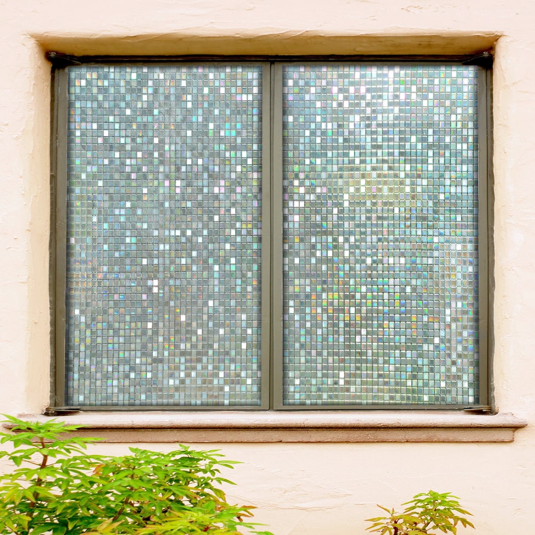 3D Fine Pattern WD4118 Window Film Print Sticker Cling Stained Glass ...
