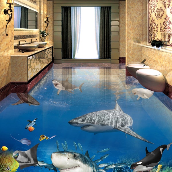 Epoxy Floor Shark - Etsy