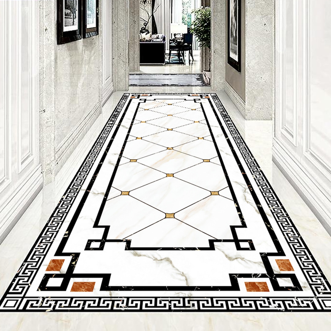 3D Straight Lines JJ6444FF Floor Wallpaper Murals Self-adhesive ...