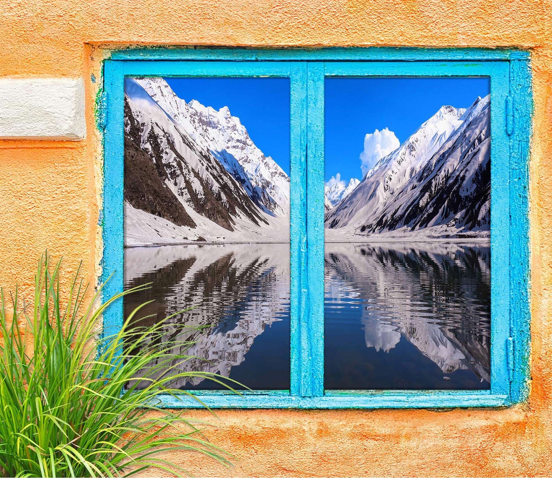 3D Snow Mountains W1115 Window Film Print Sticker Cling | Etsy