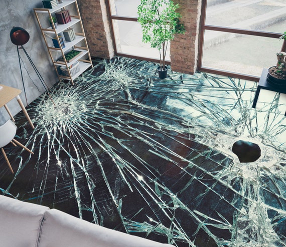 Glass floor mat store