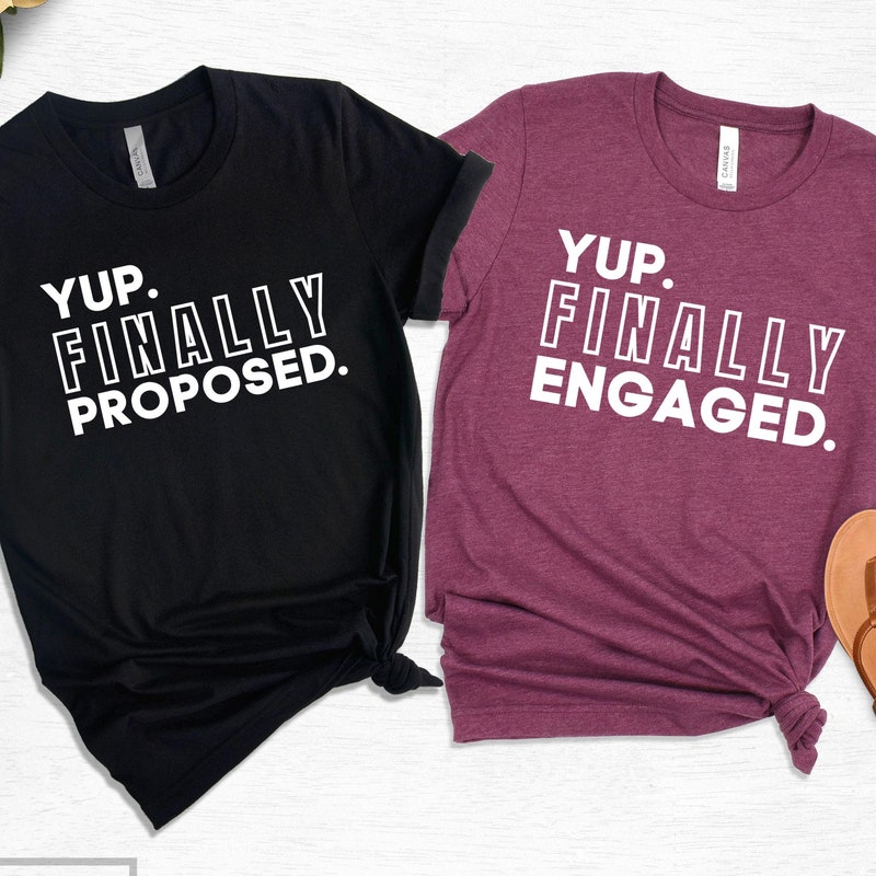 Engagement Shirt - Etsy