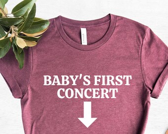 First Concert Shirt - Etsy