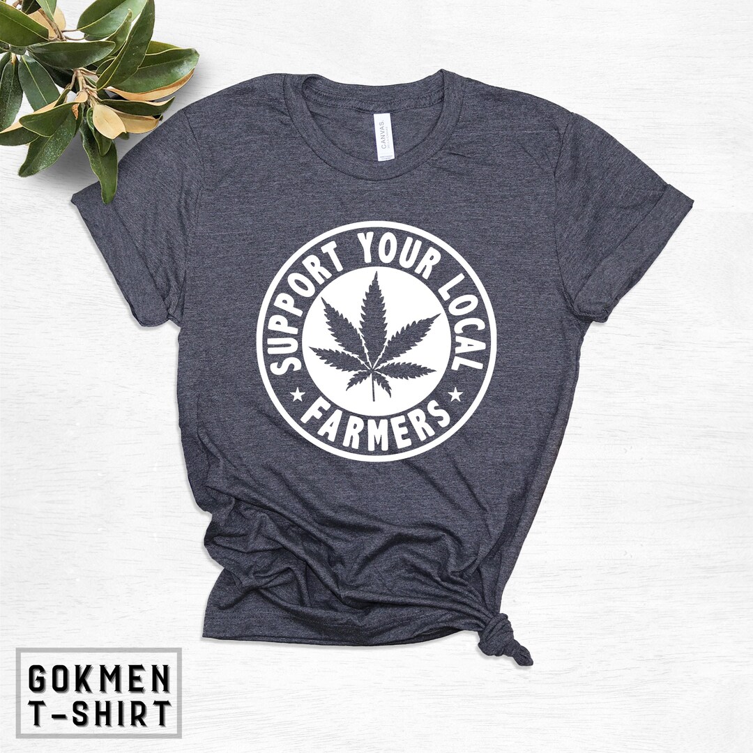 Funny Marijuana Leaf Graphic T-shirt, Stoner Humor Gift - Etsy