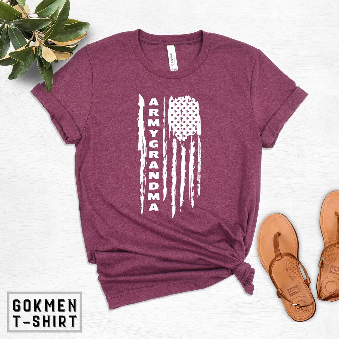 Army Grandma Shirt, Military Shirt, Boot Camp Graduation, Gift for ...