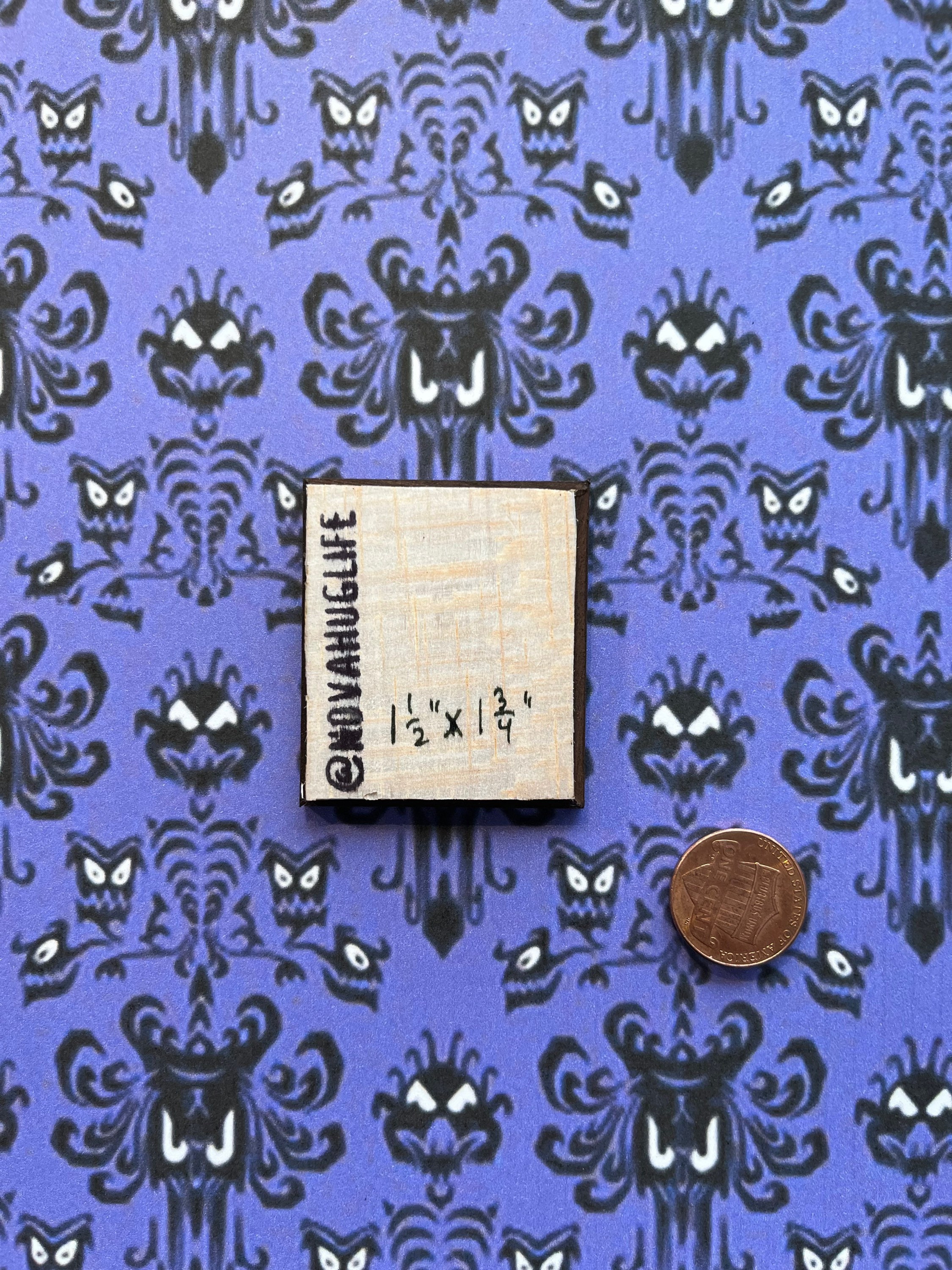 Constance Hatchaway Miniature Canvas Print: Haunted Mansion Dollhouse ...