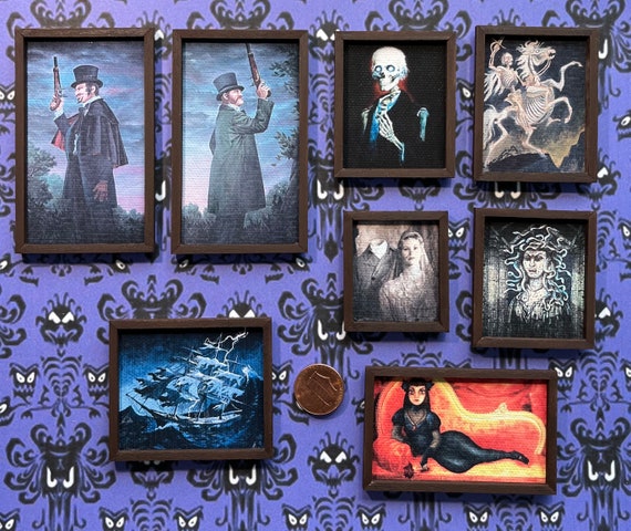 Haunted Mansion Changing Portraits