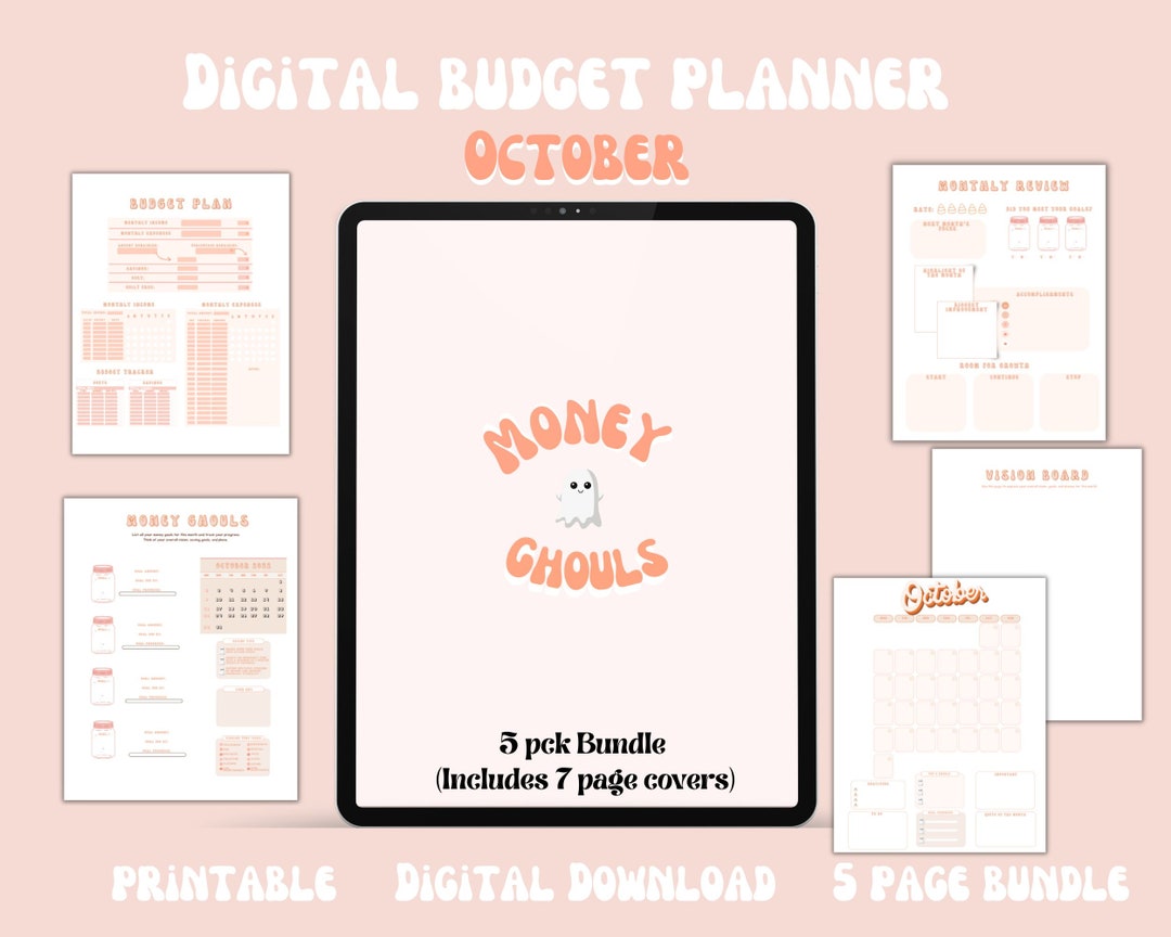 Digital Finance Planner, Goodnotes Planner, iPad Planner, Financial ...