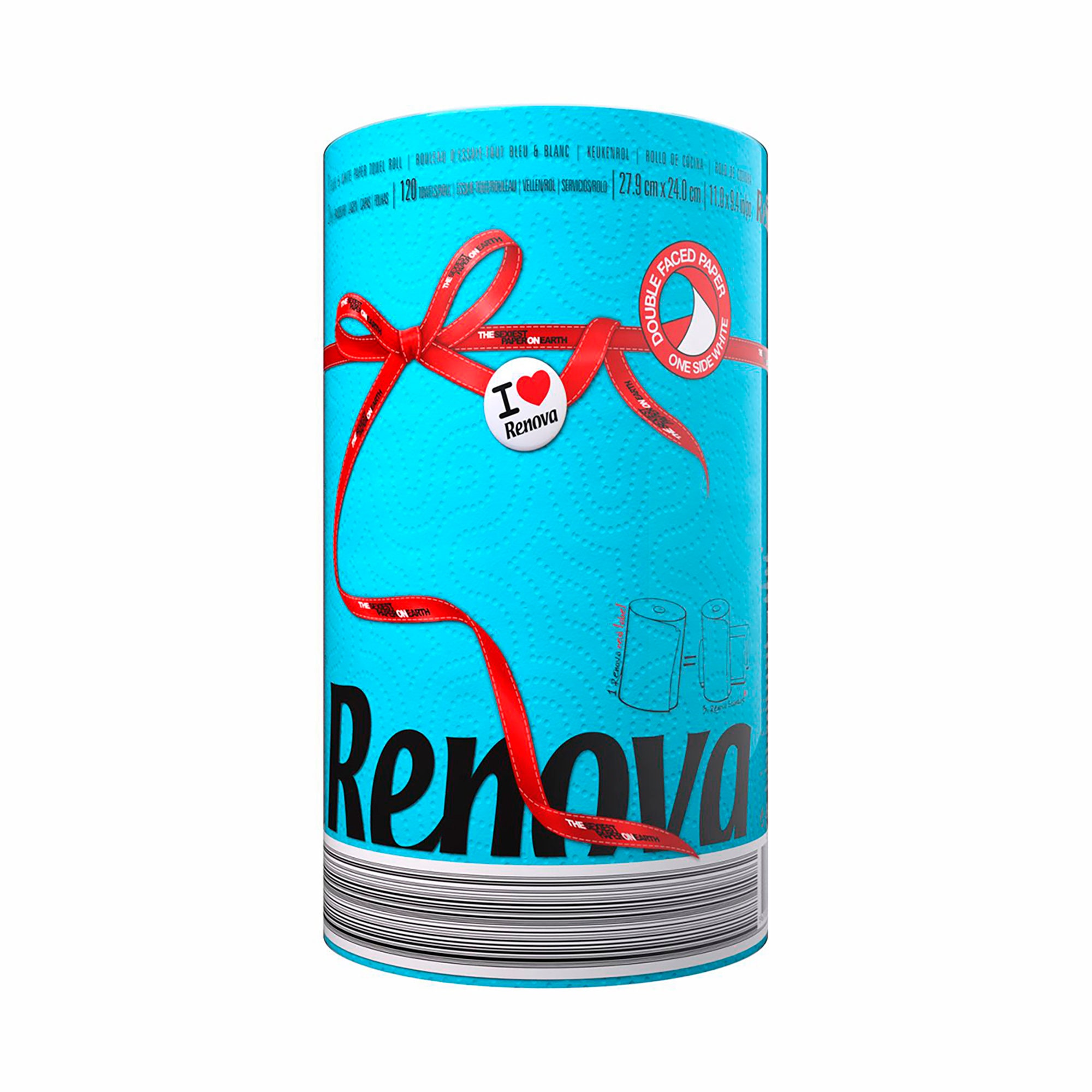 Colored Paper Towel Jumbo Roll 2-ply-120 Sheets - Etsy