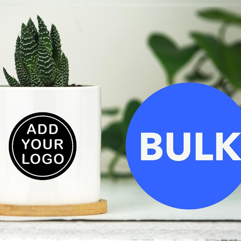 Custom Logo Desk Plants - Etsy
