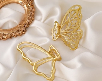 Metal Claw Clip Butterfly - Etsy