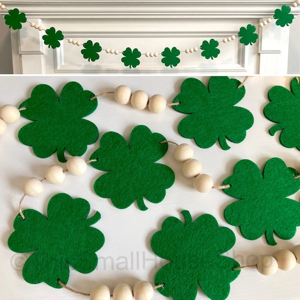 St Patricks Garland - Etsy