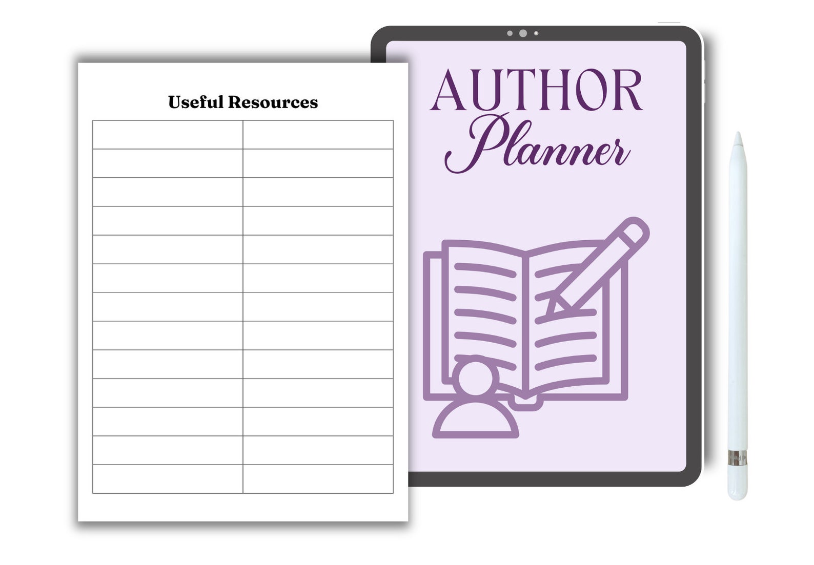 Author Planner, Writers Planner Book, Writing Planner 2024, Author ...