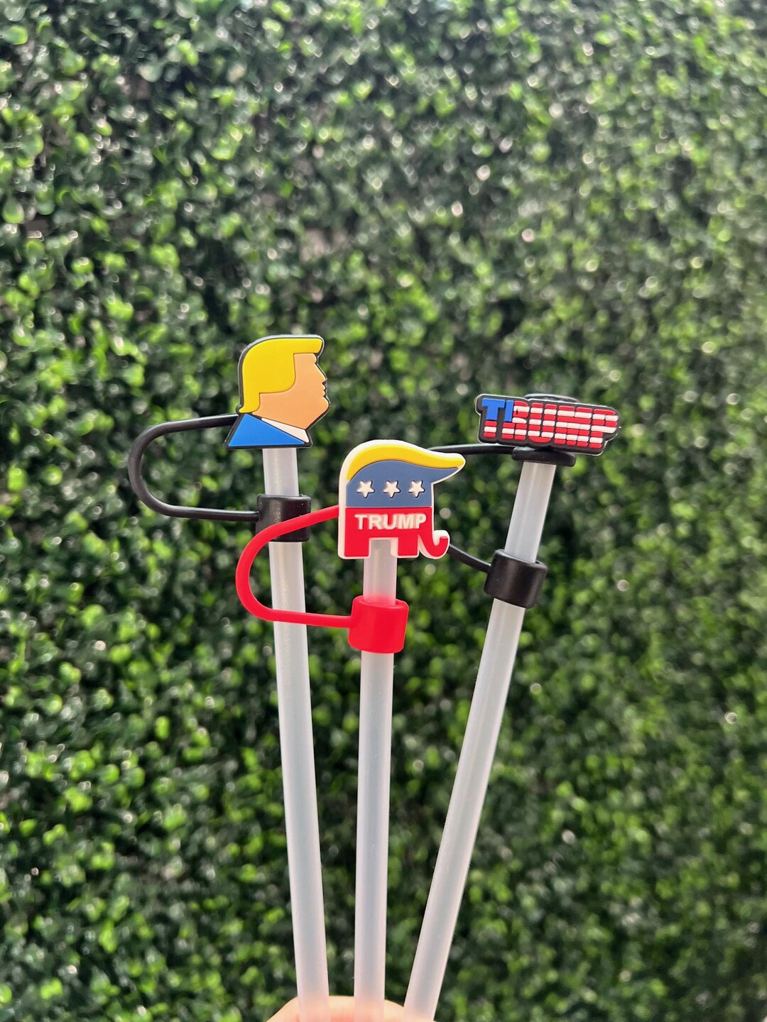 Trump Straw Toppers - Etsy