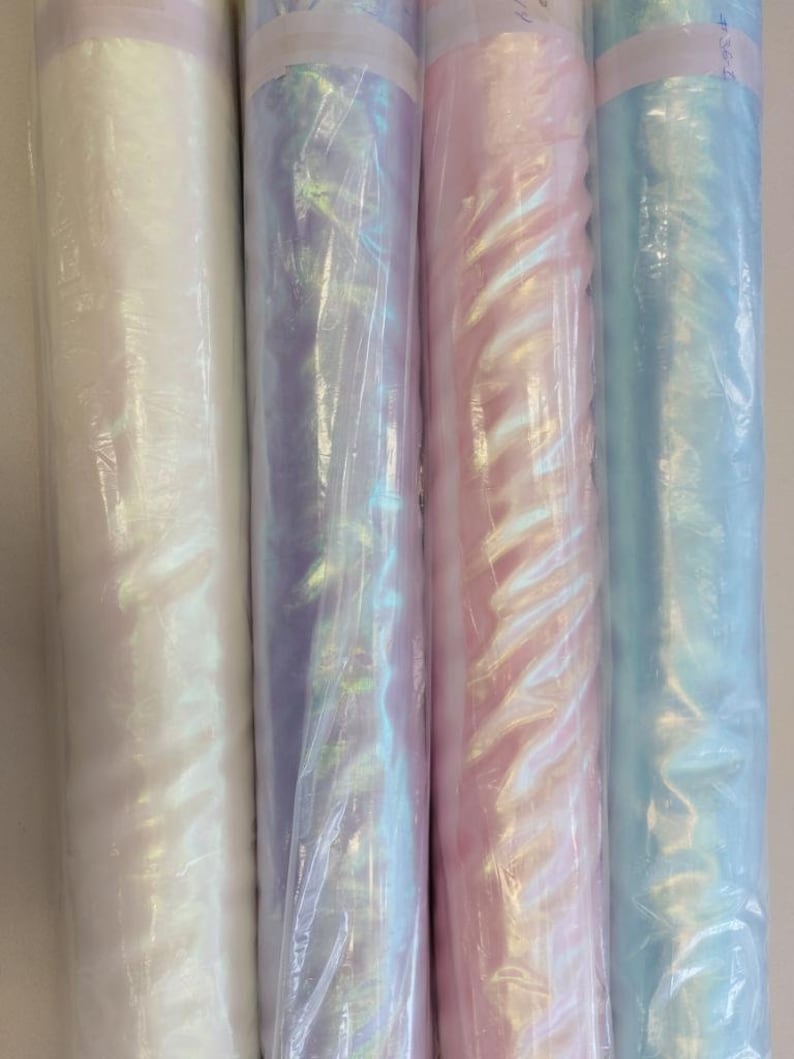Iridescent Pearl Sheer Lame Fabric 58 Wide Sold by - Etsy