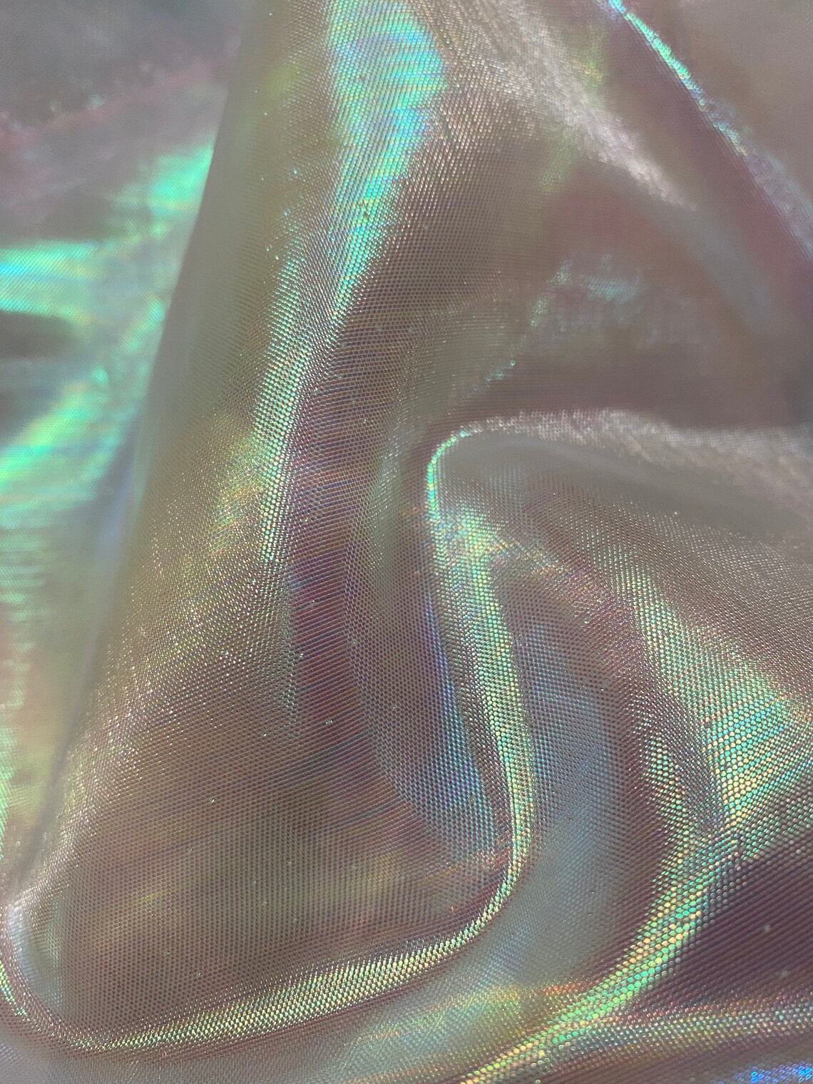 Iridescent Pearl Sheer Lame Fabric 58 Wide Sold by - Etsy