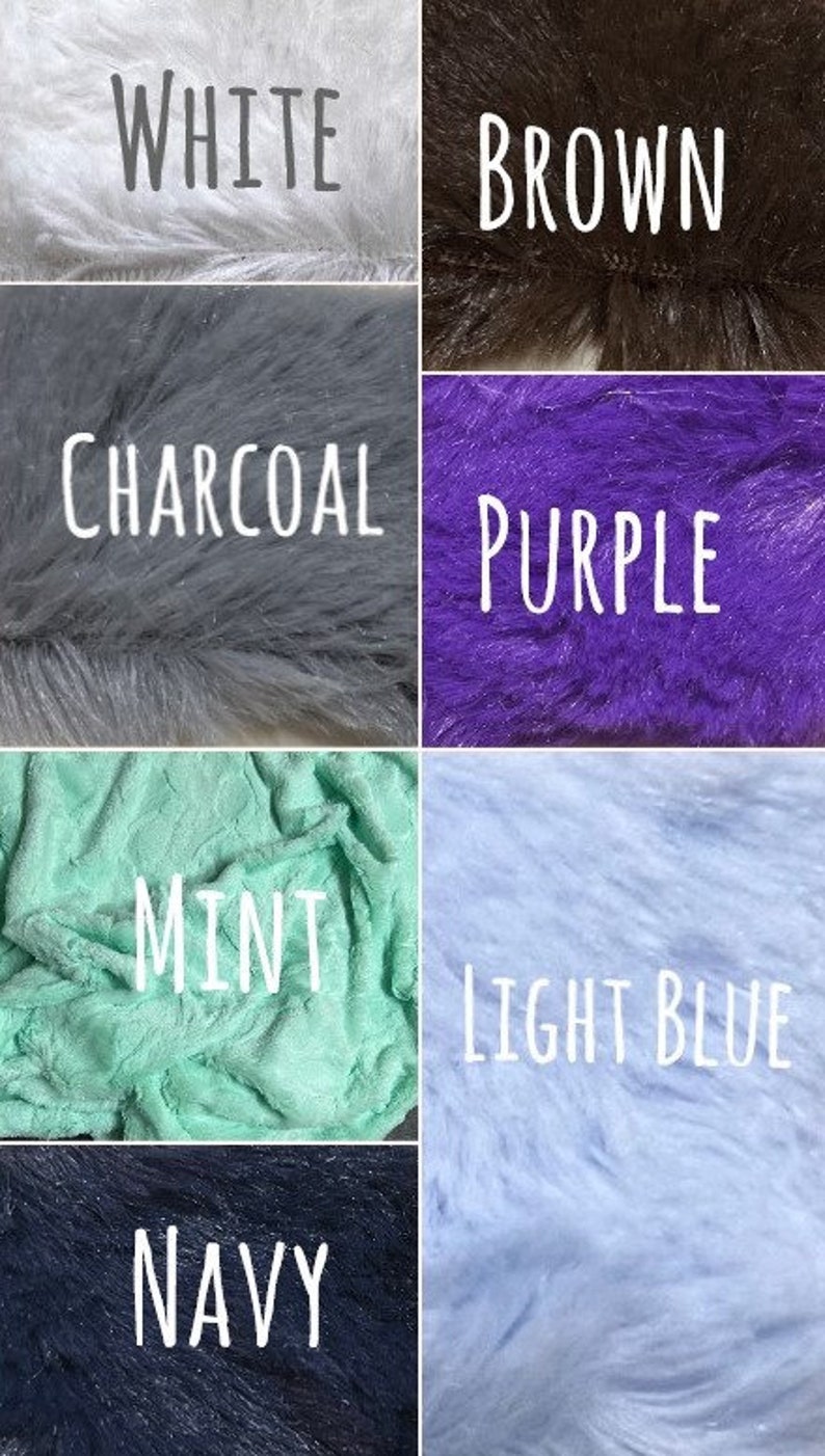 Textured Faux Fur Minky Fabric 62 Wide - Etsy