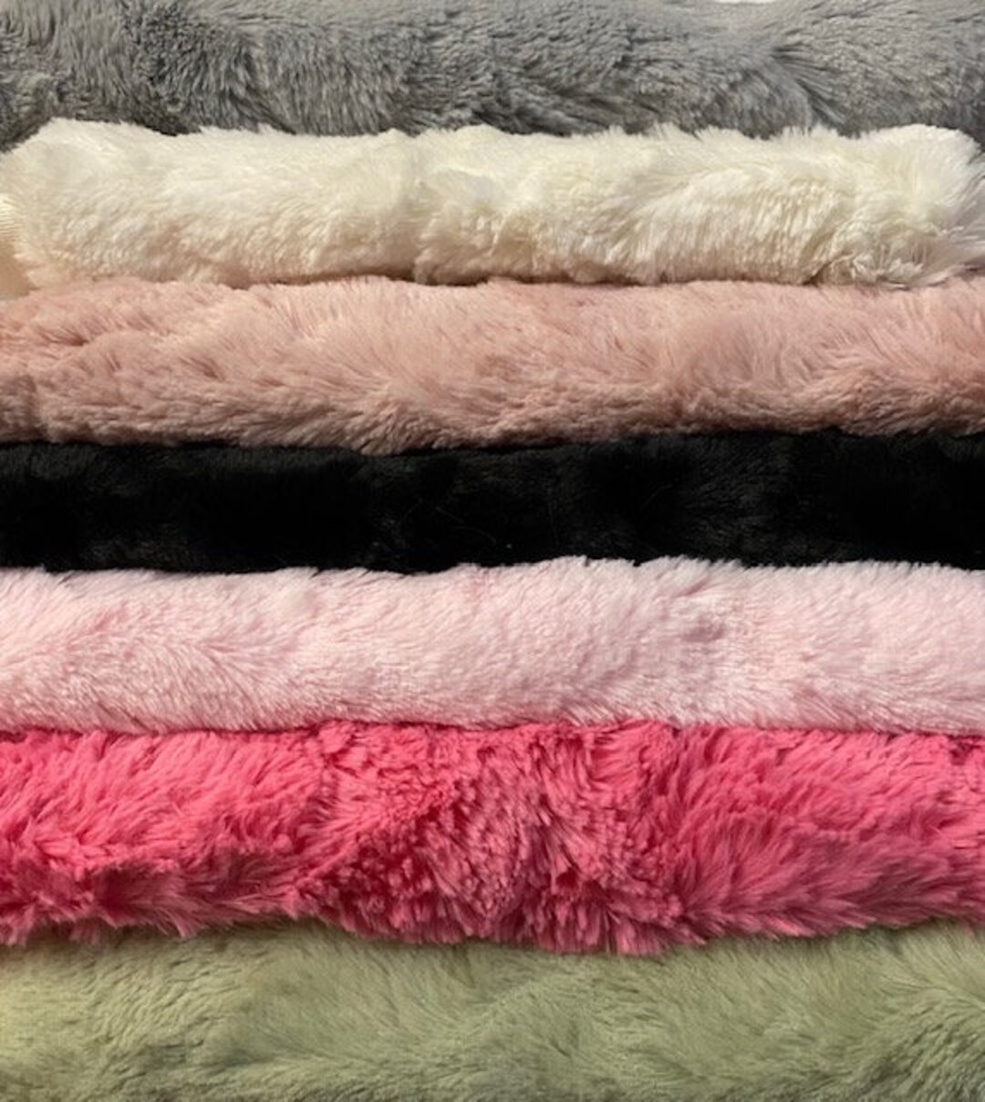 Textured Faux Fur Minky Fabric 62" Wide - Etsy