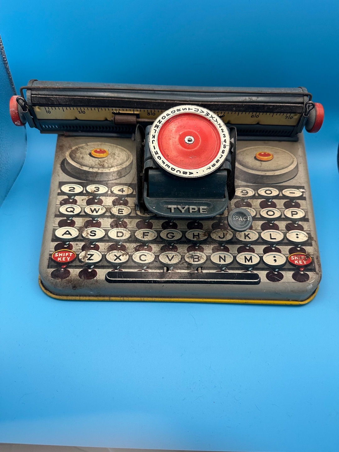 Vintage Toy Typewriter 1940s - Etsy