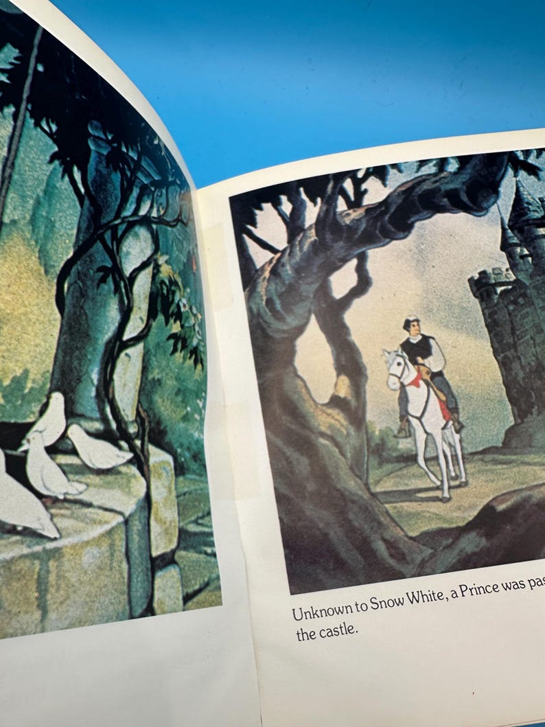 Walt Disneys Snow White Read Along Film Classic - Etsy