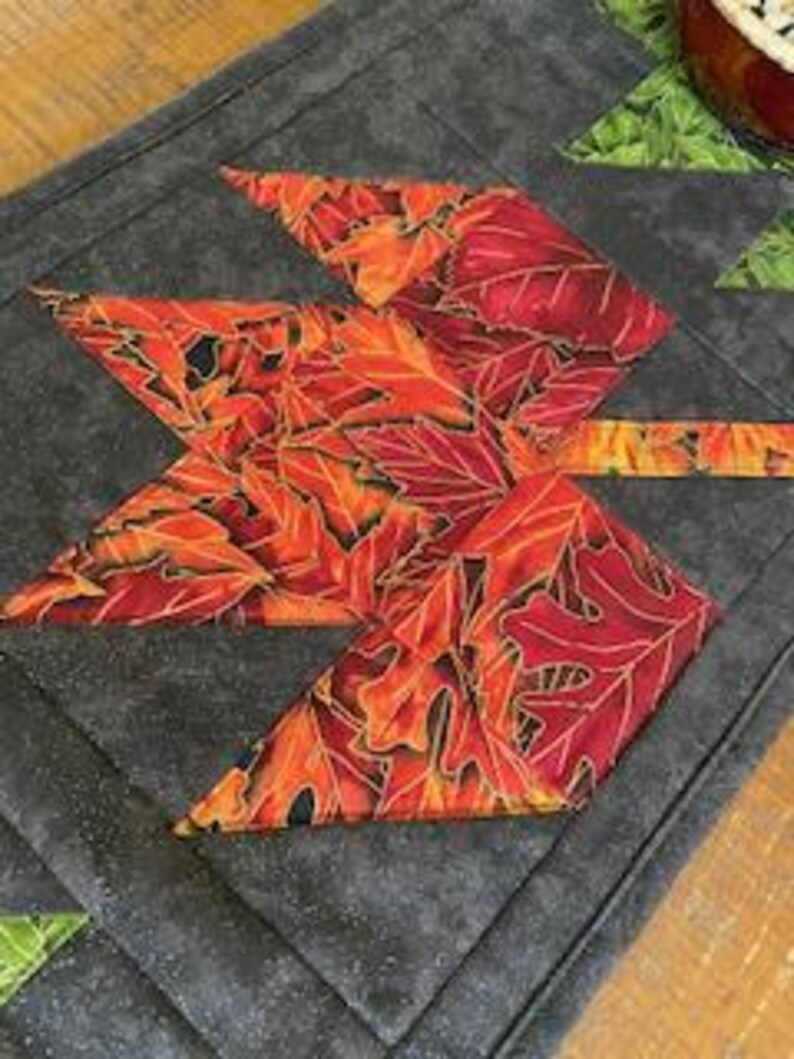 Falling Leaves Table Runner - Etsy