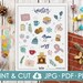 Printable Movie Stickers, Movie Planner Stickers, Bullet Journal ...