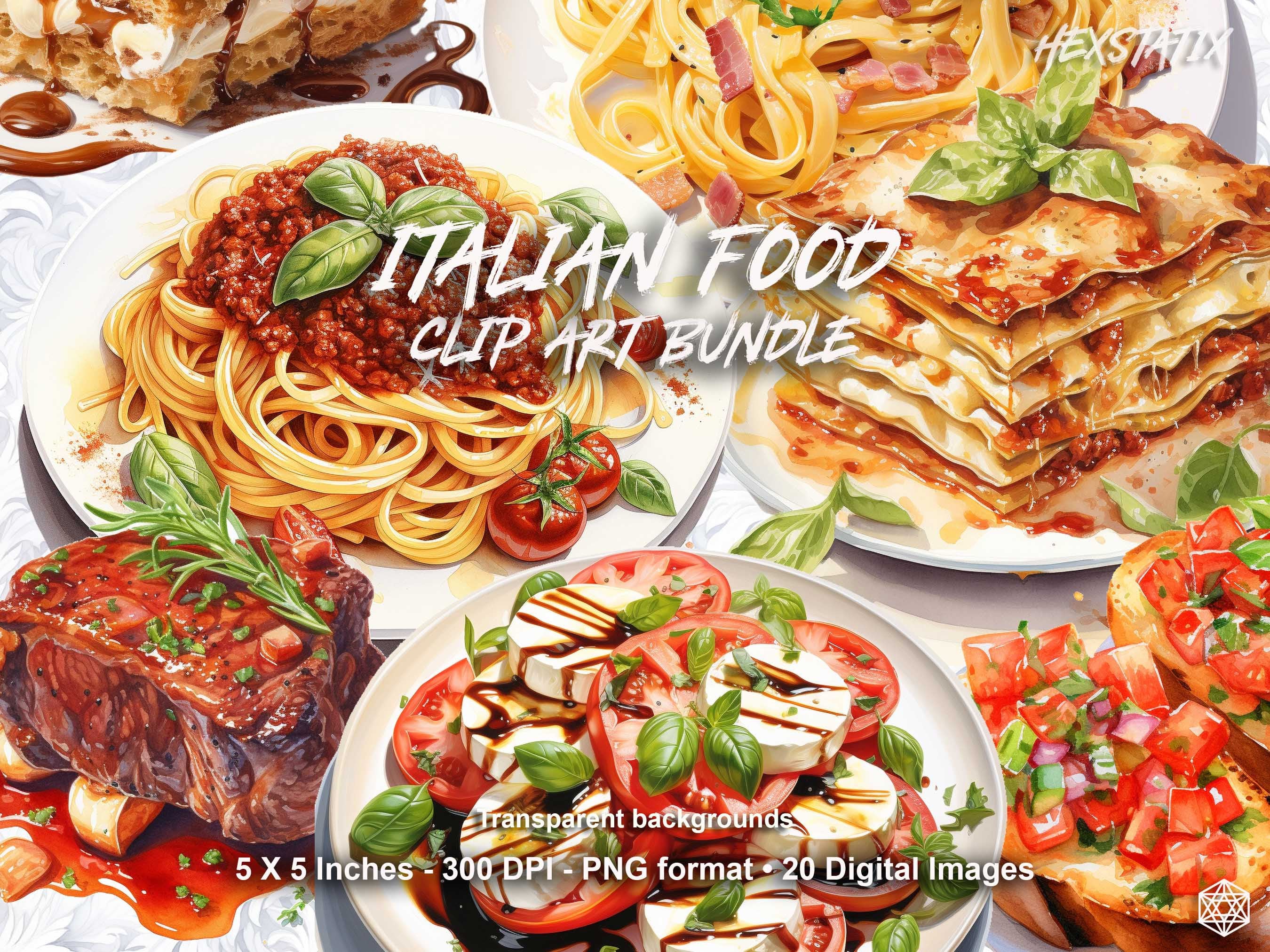 Italian Spaghetti Clip Art