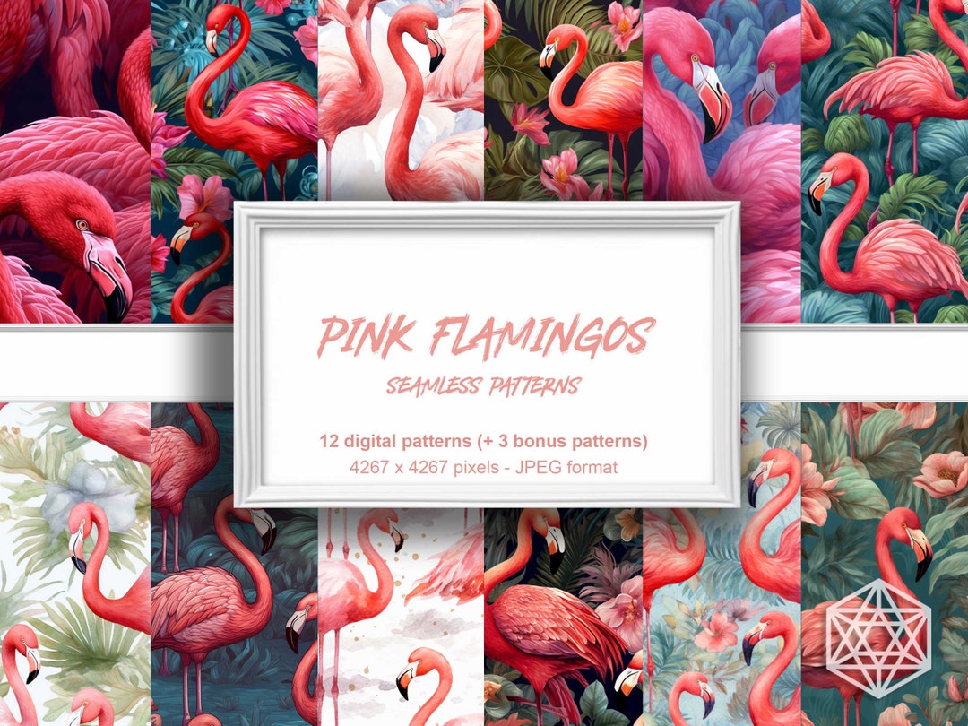 Flamingo Clipart, Watercolor Birds, Watercolour Flamingo Art, Exotic ...