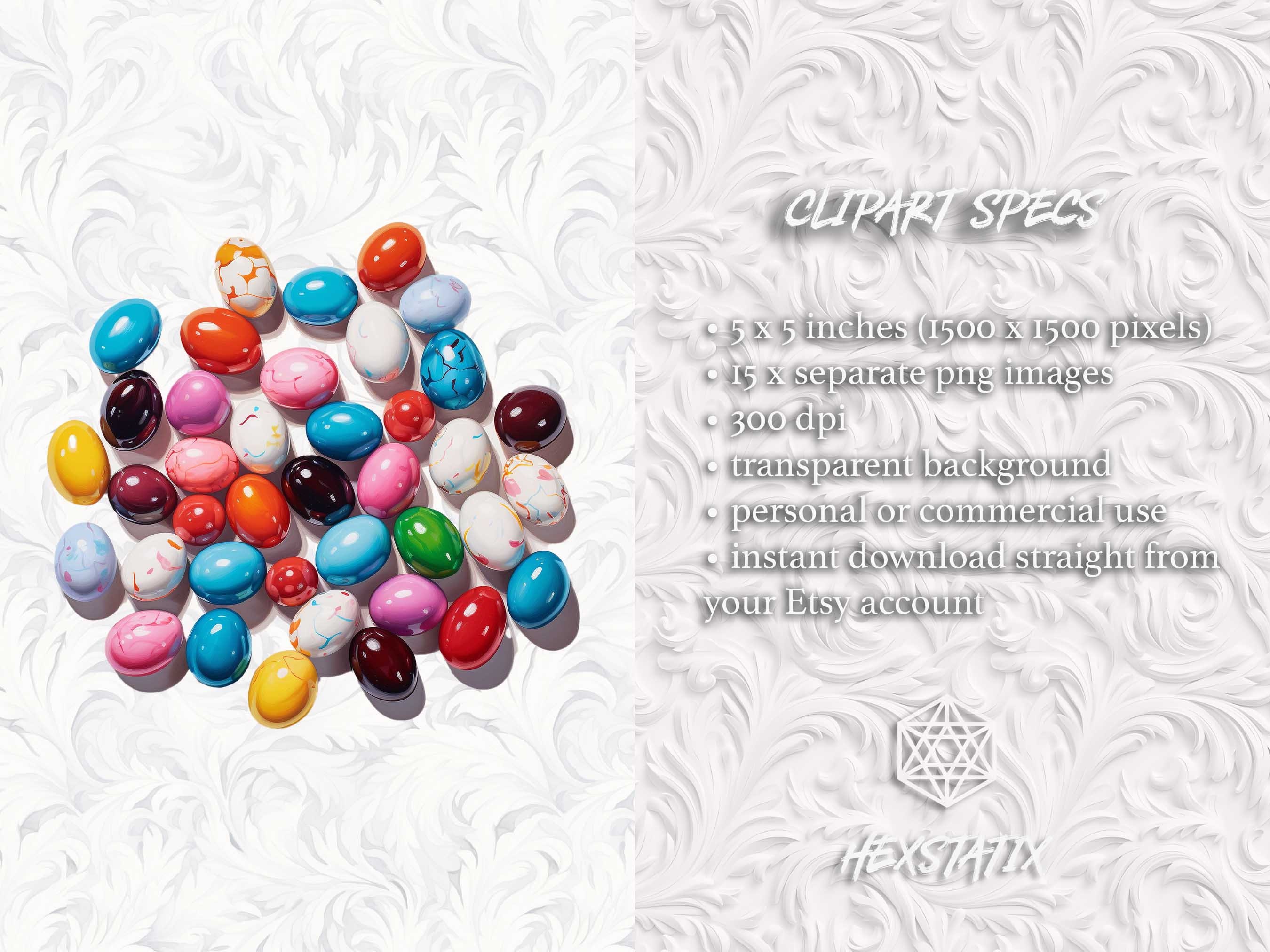 Easter Food Clipart, Watercolor Food Clip Art, Easter Food PNG, Holiday ...