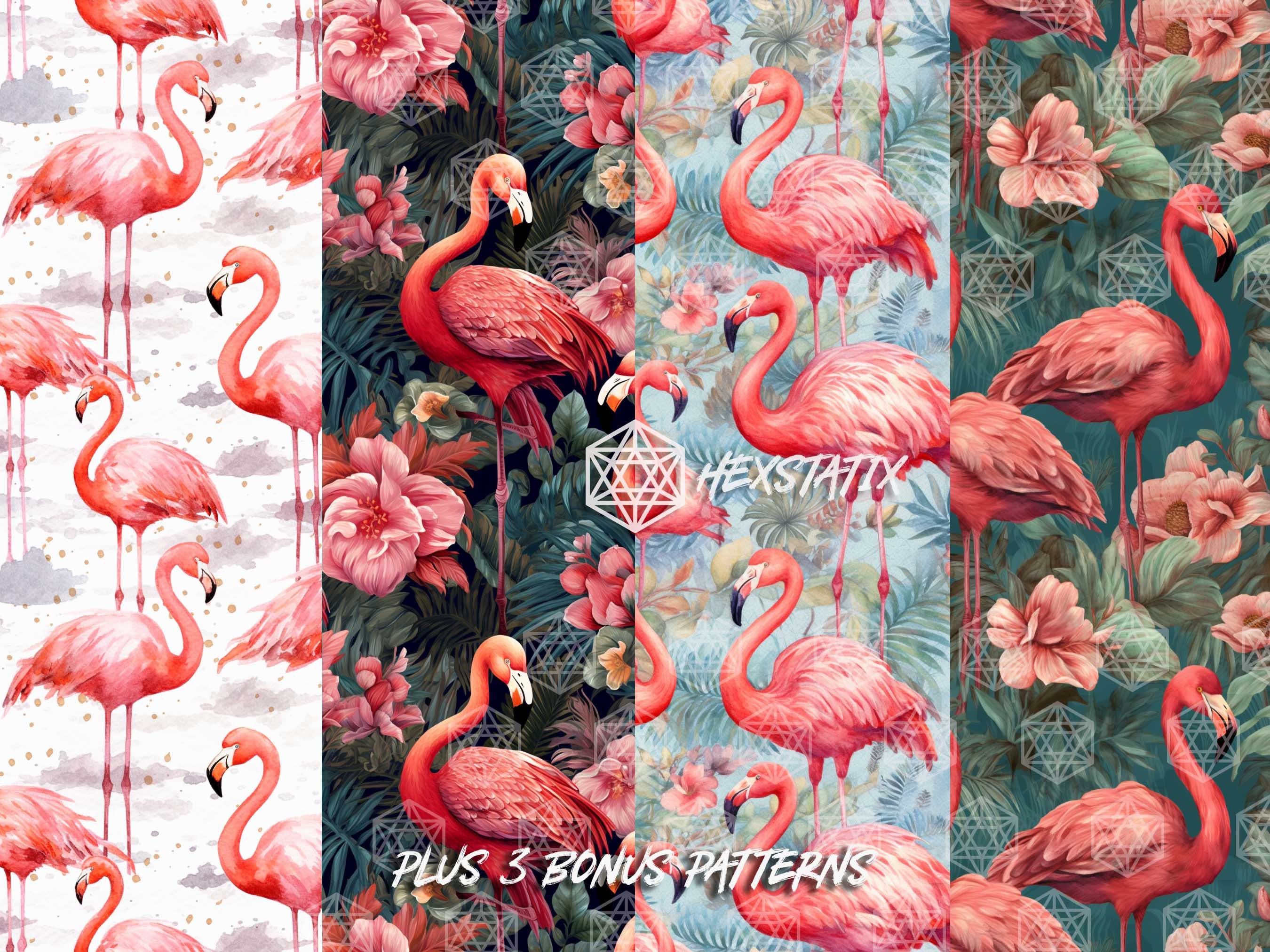 Flamingo Clipart, Watercolor Birds, Watercolour Flamingo Art, Exotic ...