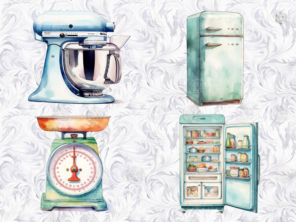 Baking Clipart PNG With Transparent Background for Commercial Use - Etsy