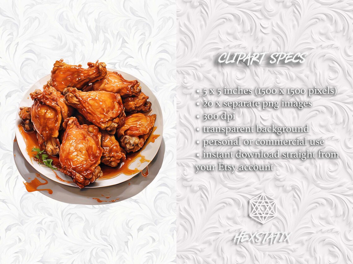 Soul Food Clipart, Watercolor Food Clip Art, Food PNG, Watercolor Food ...