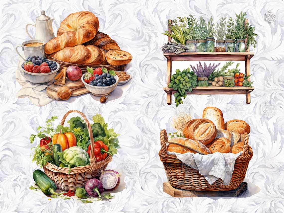 Country Kitchen PNG Clipart, Transparent Background, Instant Download ...