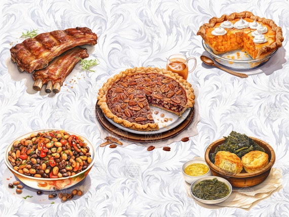 Southern Food Clip Art