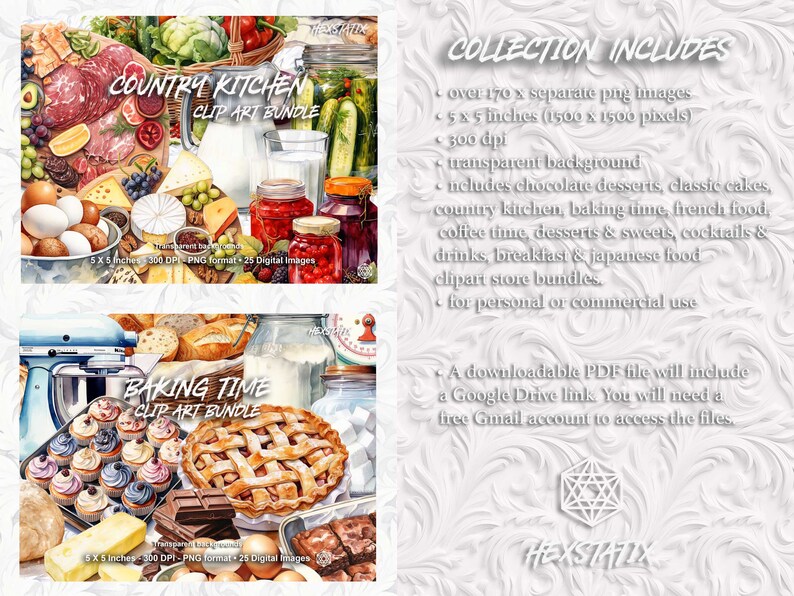 Food Clipart Bundle PNG Designs, Watercolor Food Clipart PNG Images ...