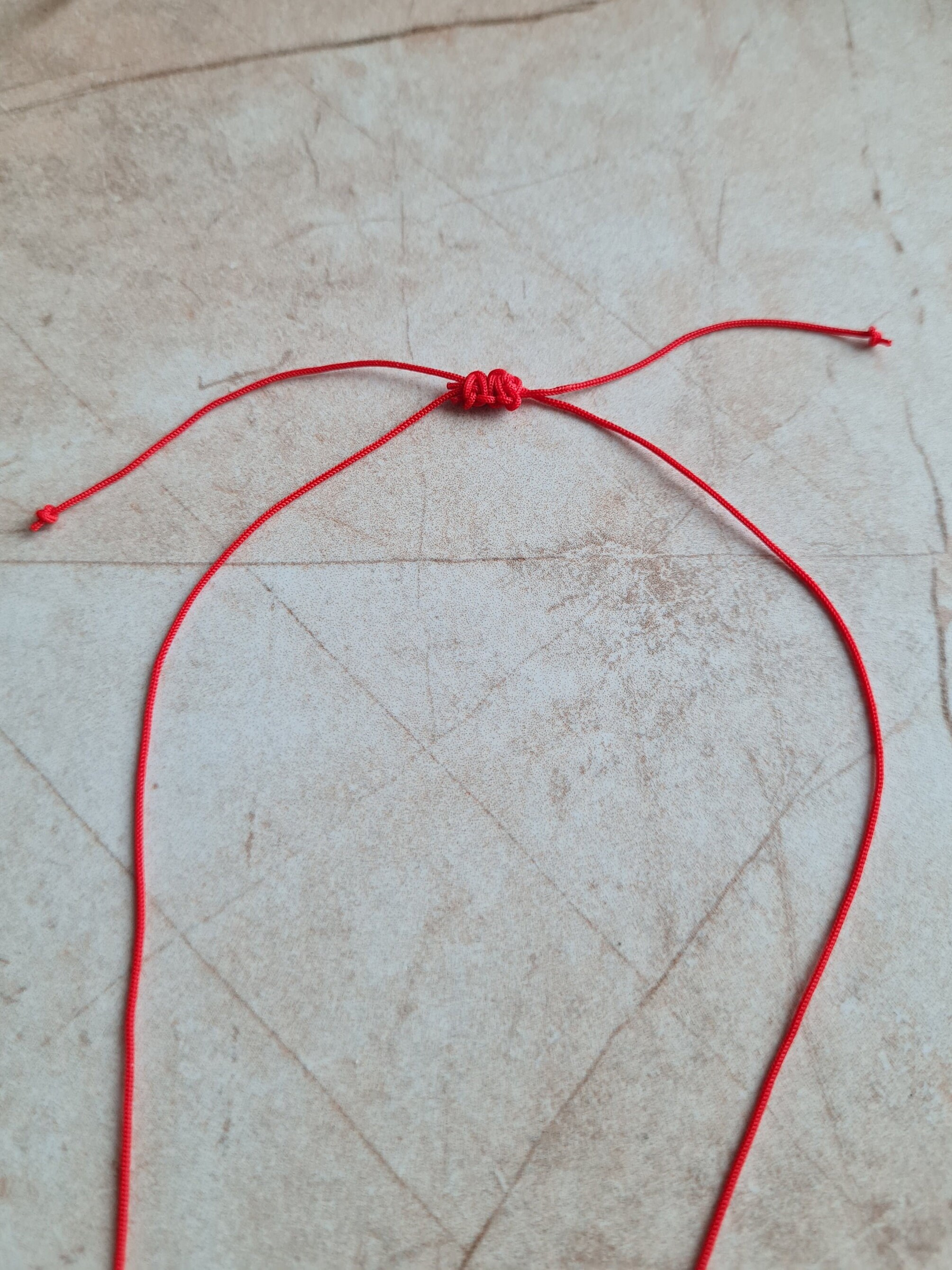 14k Gold Plated Tiny Spiral Charm Red String Necklace Handmade Dainty ...