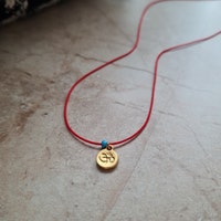 Red String Necklace - Etsy