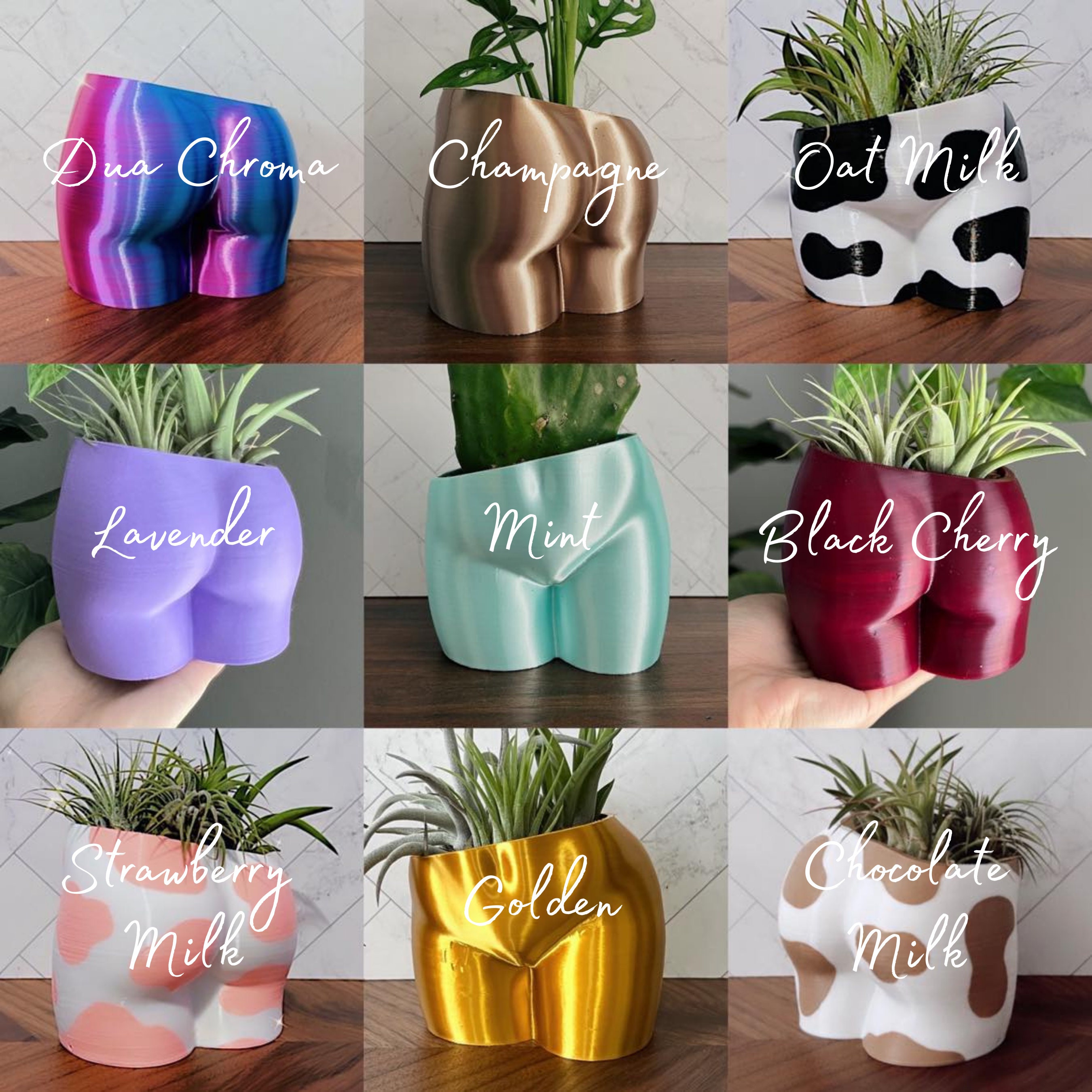 Mini Strawberry Air Plant Holder 3D Printed Home Decor Air - Etsy