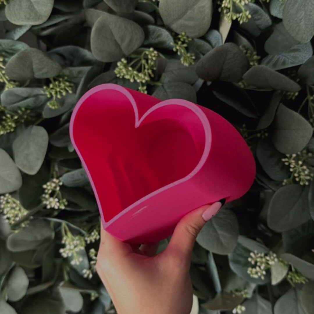 My Love Heart Vase Valentine's Day Gift Birthday Gift Anniversary Gift ...