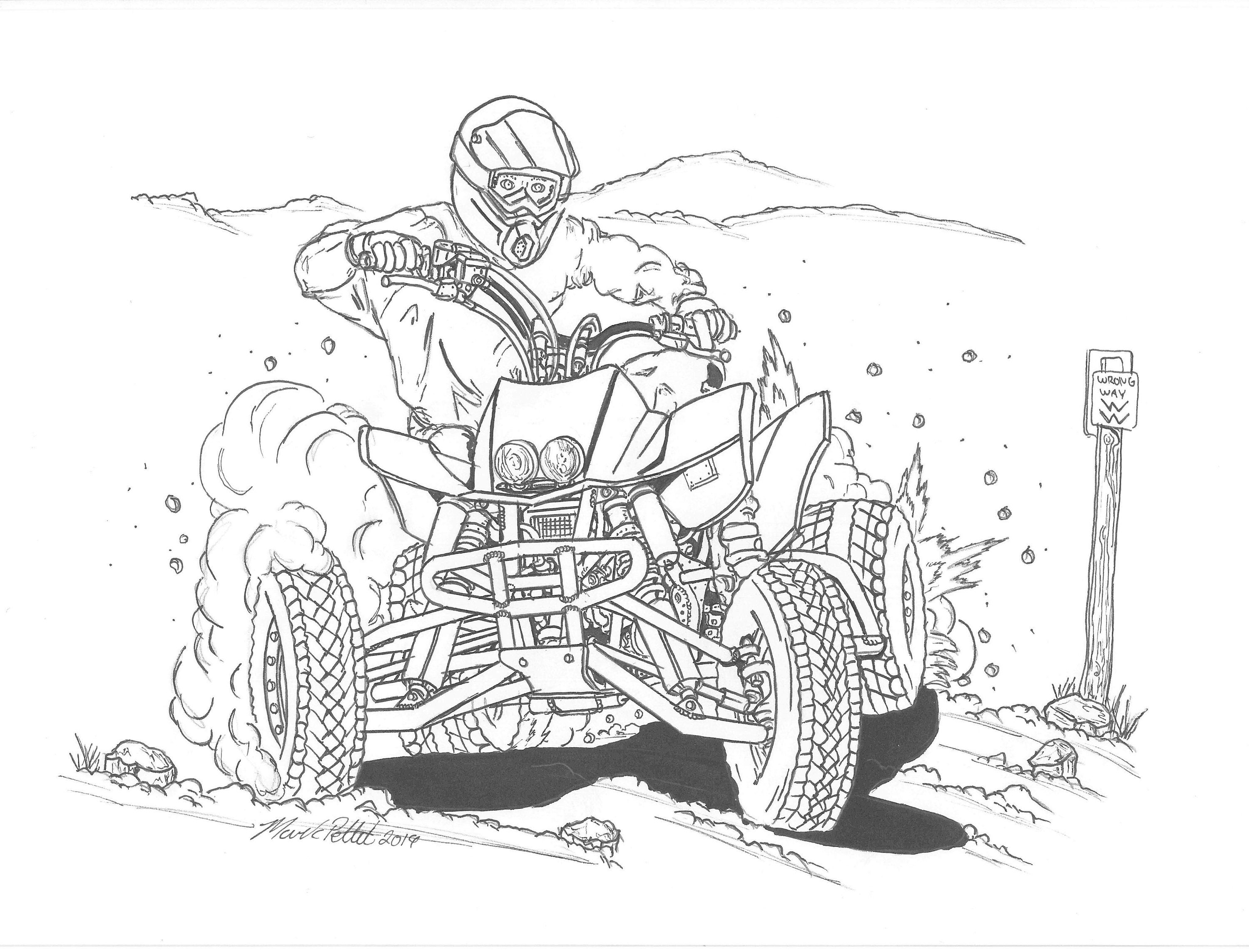 MITD Offroad Coloring Book VOL. 2 - Etsy