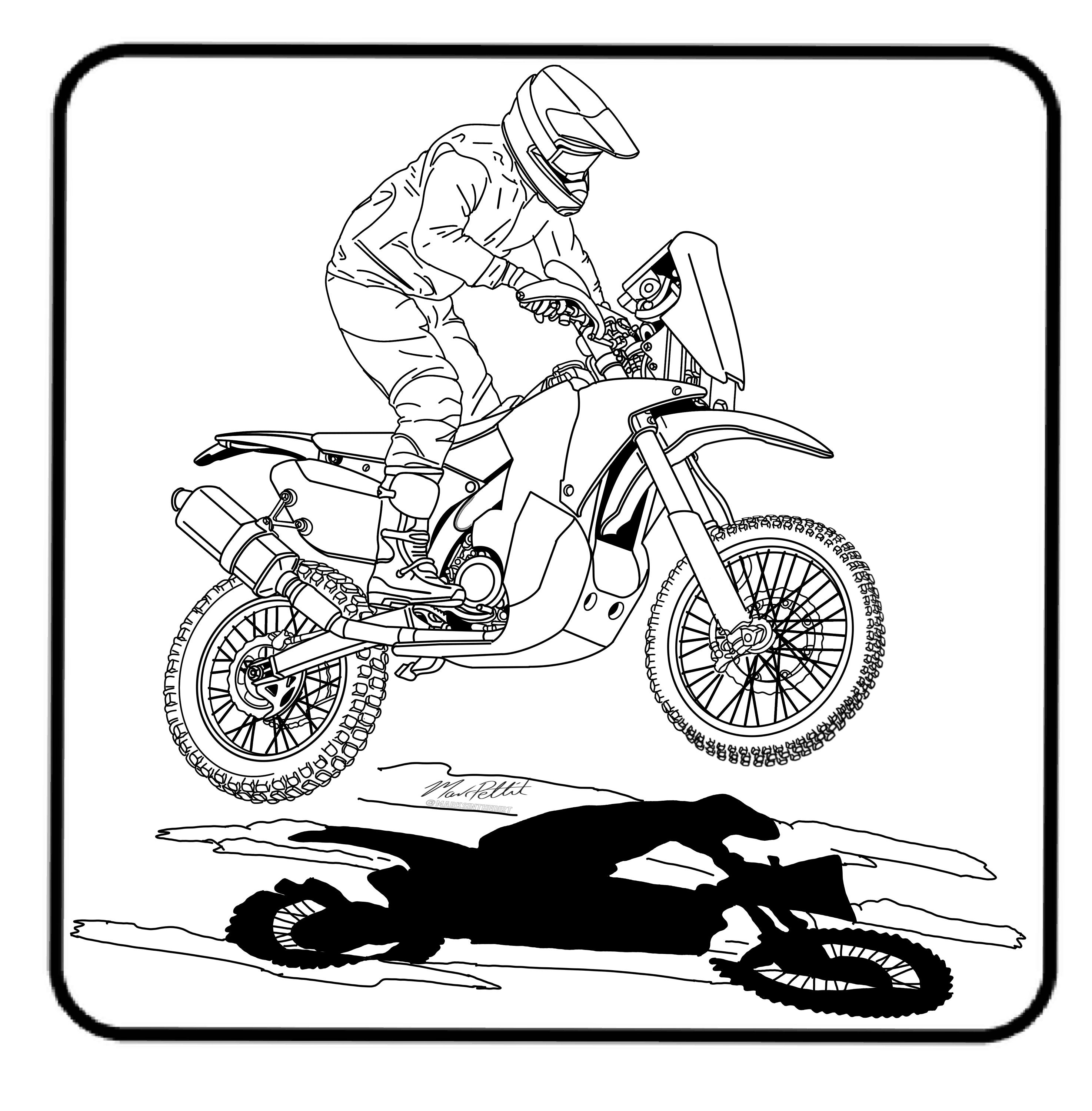 MITD Offroad Coloring and Activity Book Vol 3 - Etsy