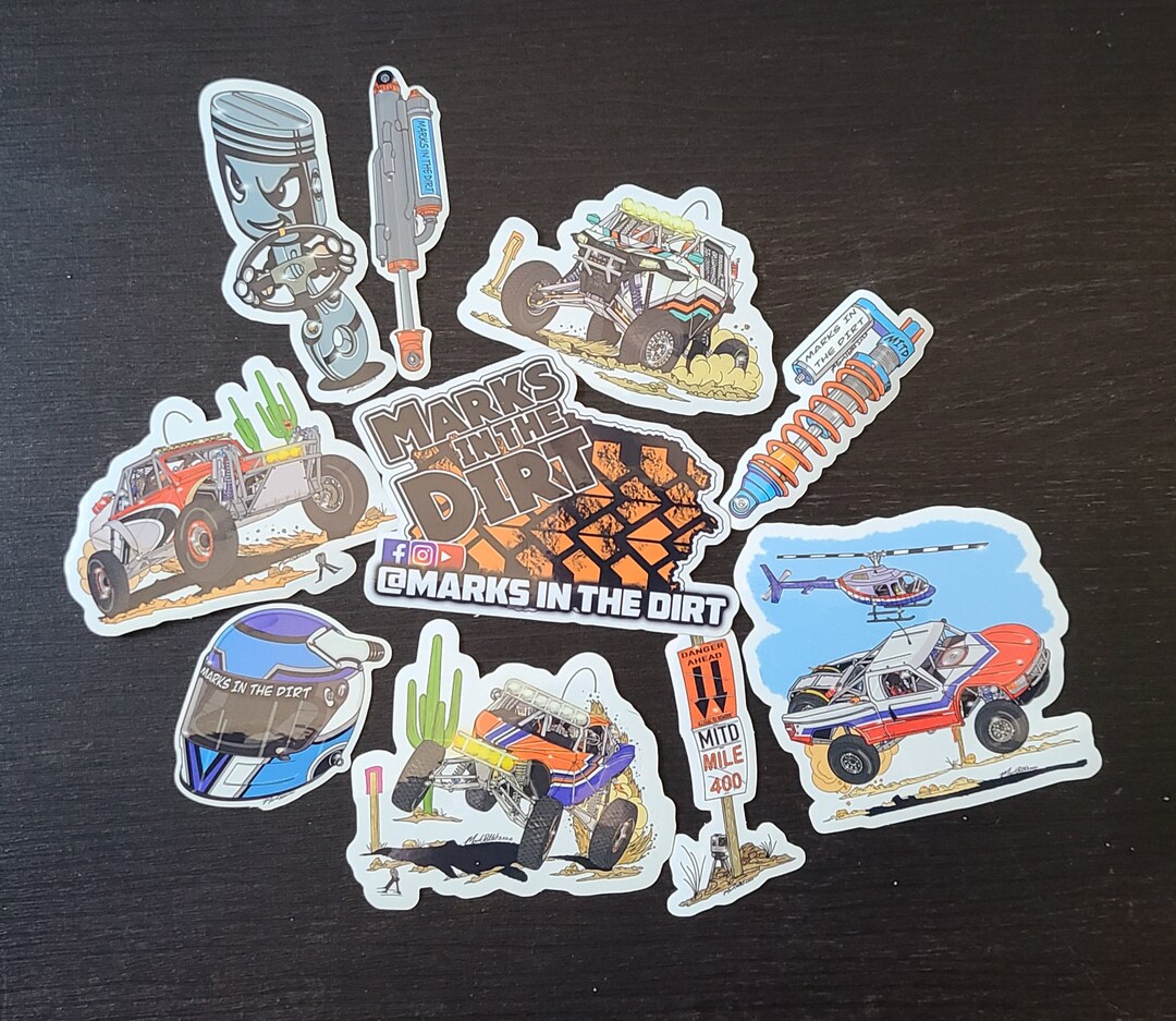 Offroad Sticker Pack [10 Pc] - Etsy