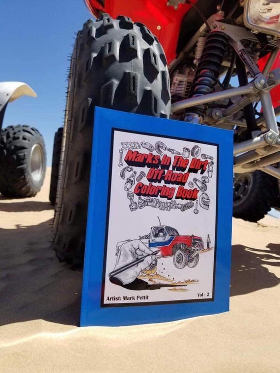 MITD Offroad Coloring Book VOL. 2 - Etsy