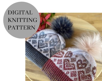 Fair Isle Heart | Etsy