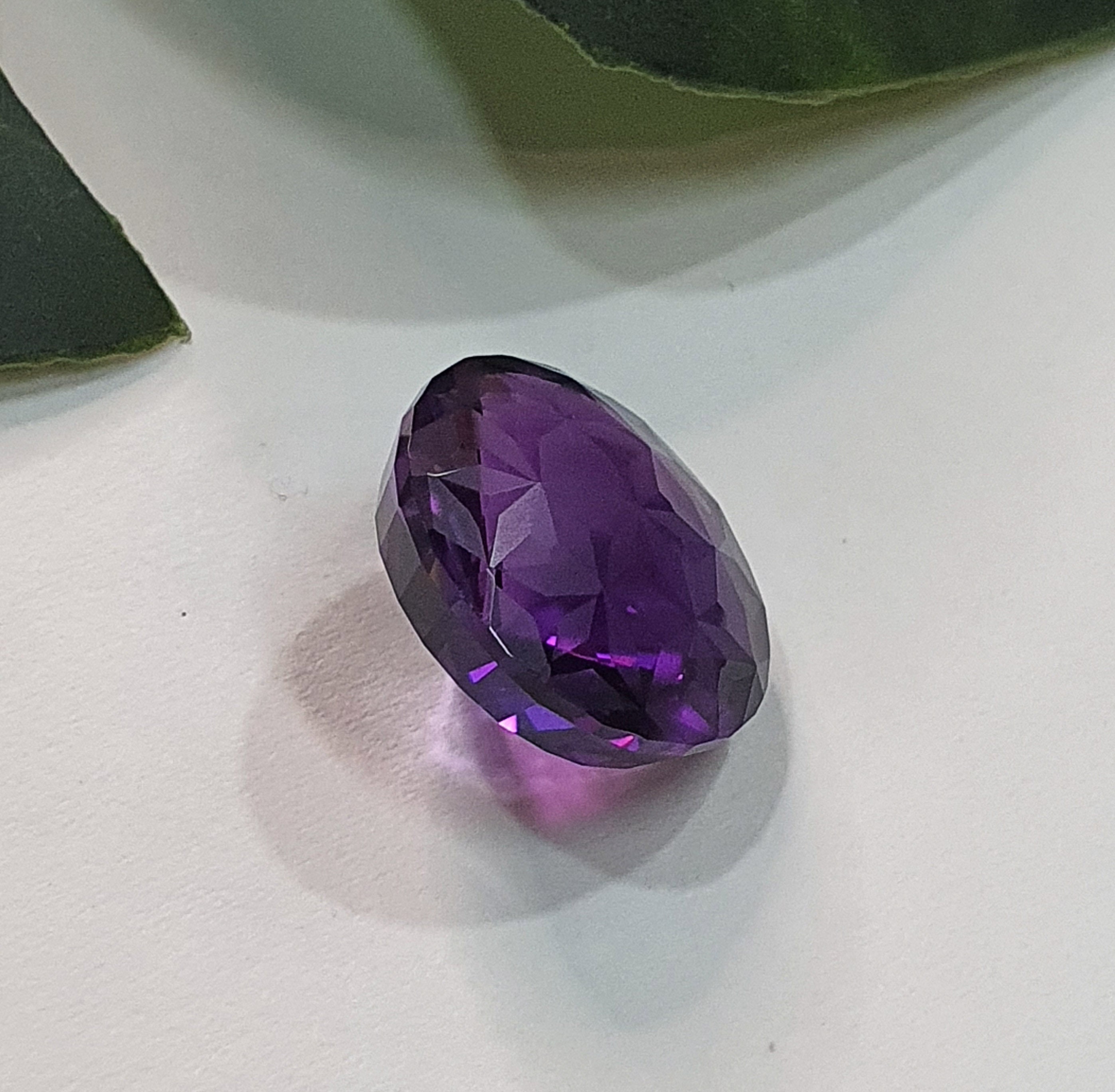 Round Amethyst Fantasy Cut Amethyst Hand Carved Hand Cut Floral ...