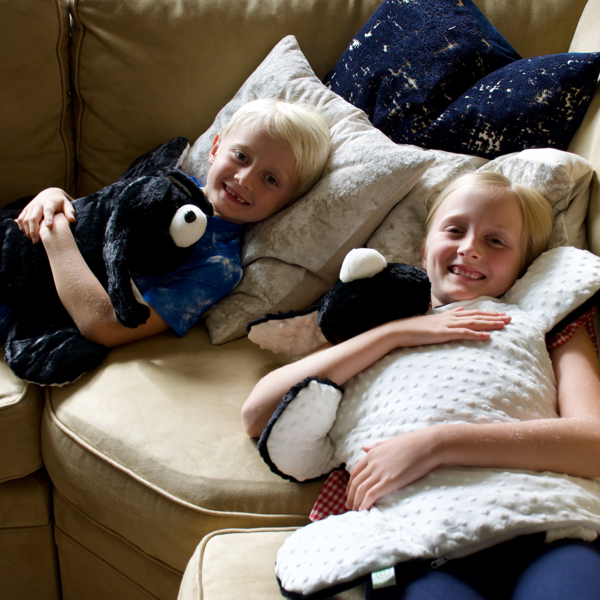 Sensory Weighted Lap Dog 25 X 19 4lbs - Etsy