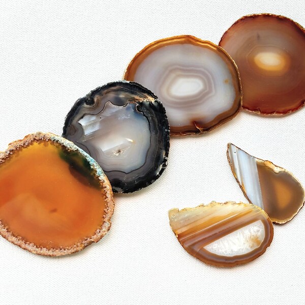 Brazilian Agate Slice - Etsy