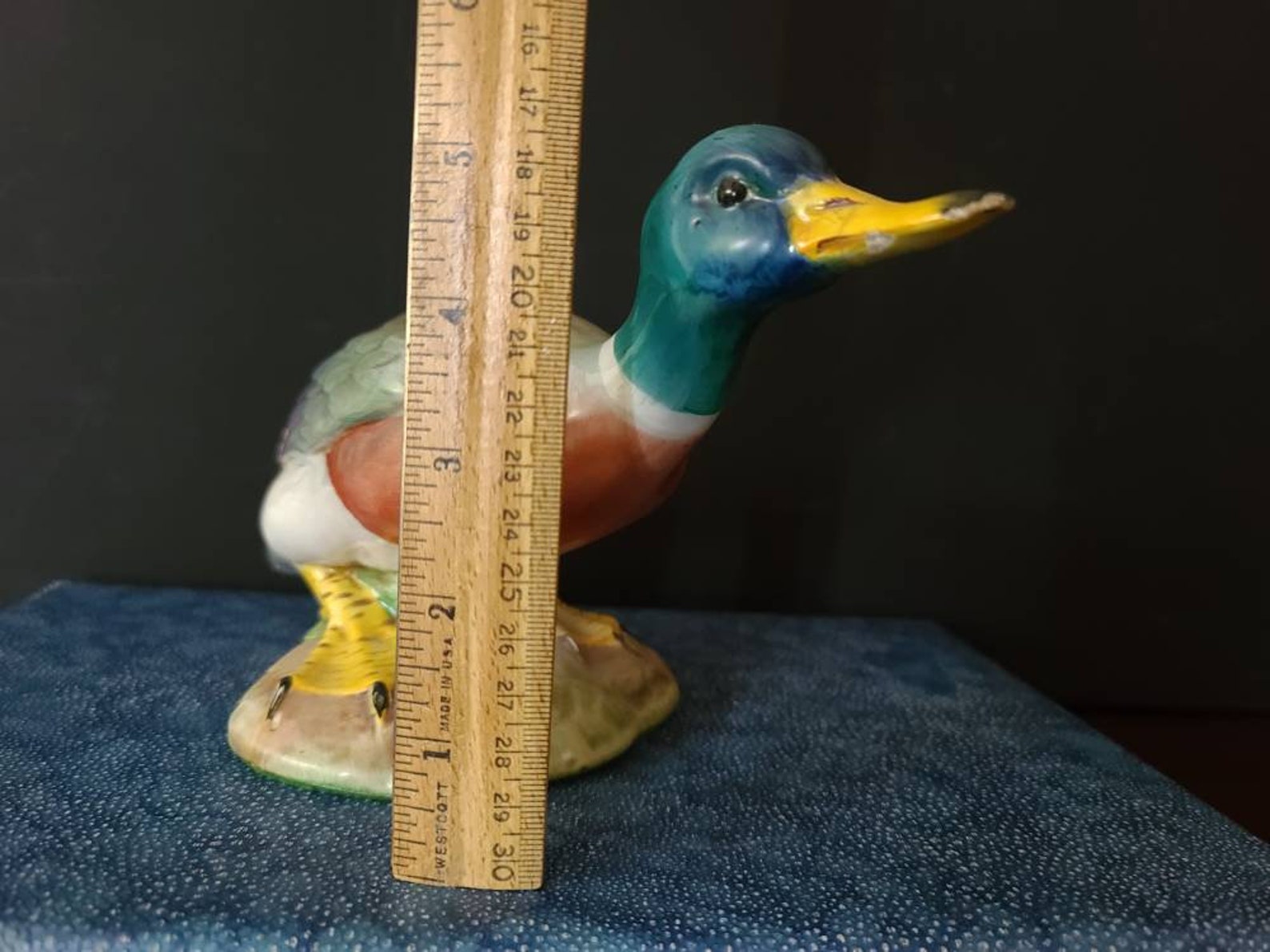 Vintage Porcelain Mallard Duck Goebel West Germany - Etsy